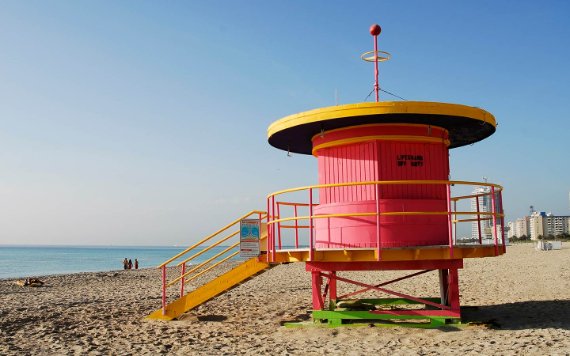 William Lane’s iconic Lifeguard Towers | Miami & Miami Beach